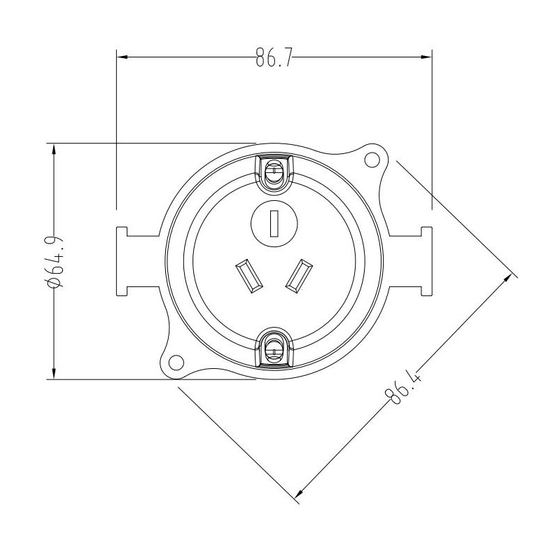 Plug Base Sockets For Downlights