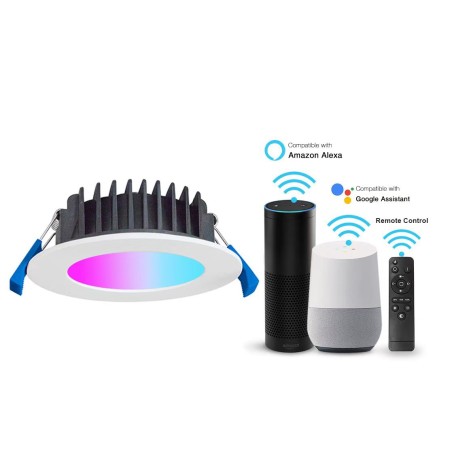 Zigbee Smart Downlight - 10W - 90mm Cut External Driver
